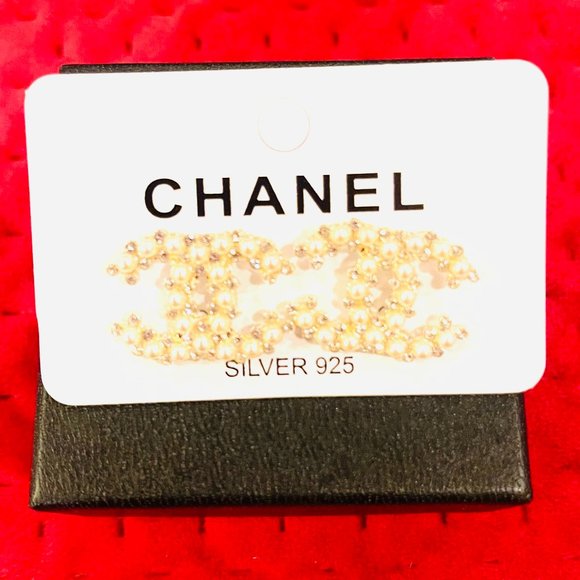 CHANEL | Jewelry | Chanel 8k Gold Plated 925 Silver Costume Luxury ...